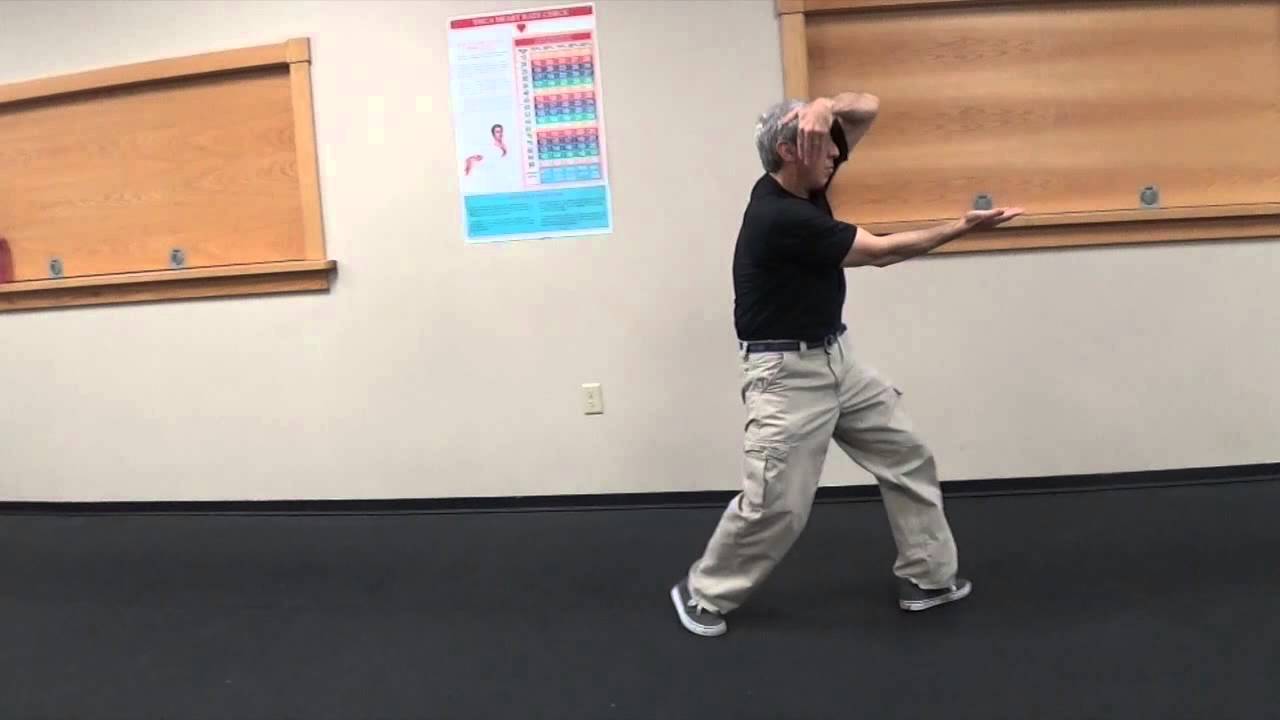 Tai Chi Step Back Repulse Monkey - YouTube