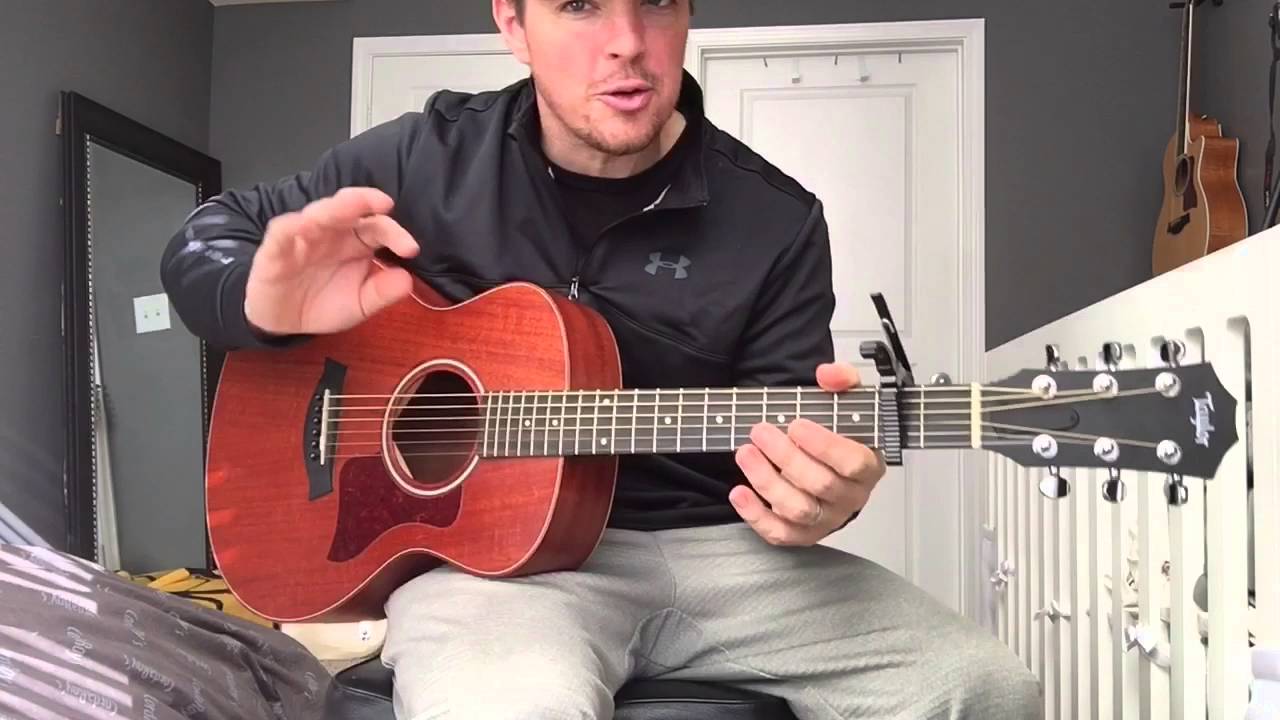 Drunk On You - Luke Bryan | Beginner Guitar Lesson - YouTube