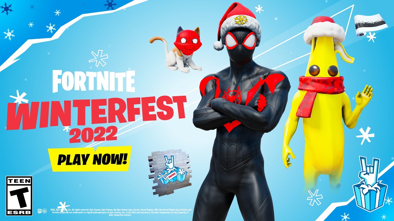 Fortnite Winterfest 2022 (All Rewards) - YouTube