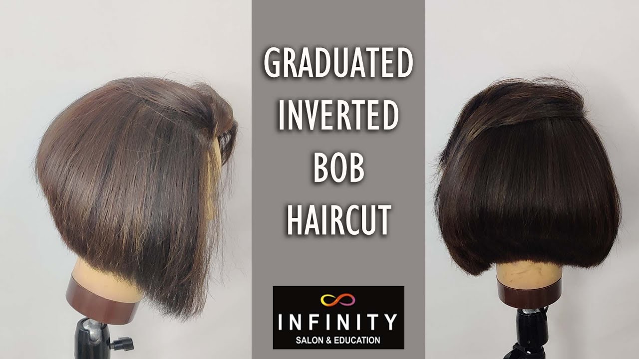 Inverted Graduated BOB Haircut | Short Graduated BOB Haircut (Easy ...