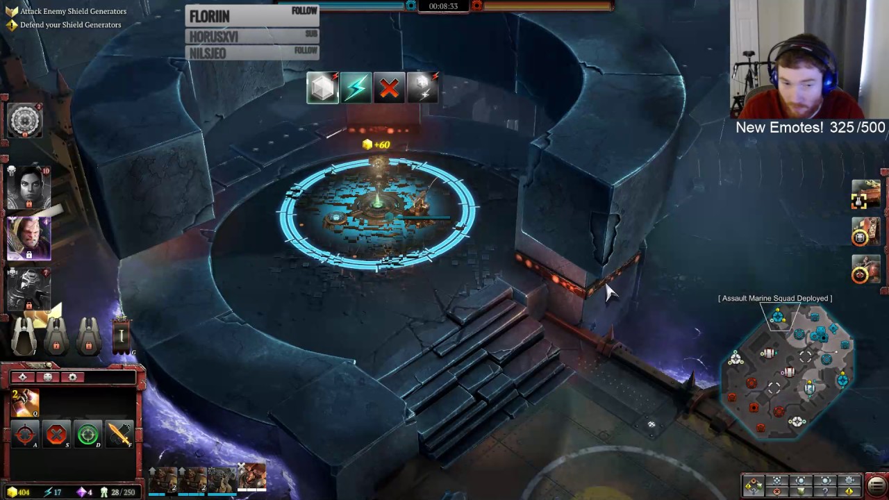 DoW3 Game 5 (1v1 - Space Marines) - YouTube