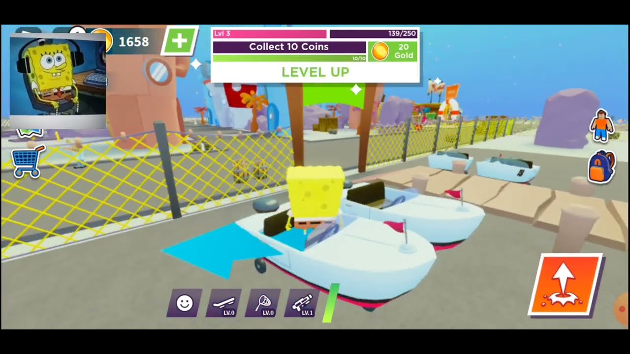 SpongeBob SquarePants Plays Nickverse (Roblox) Part 1 - YouTube