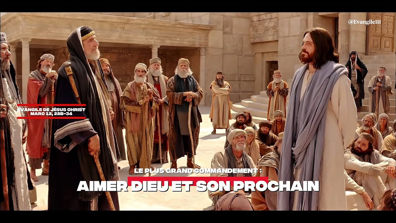 Évangile de Jésus Christ - Marc 12, 28b-34 le premier de tous les ...