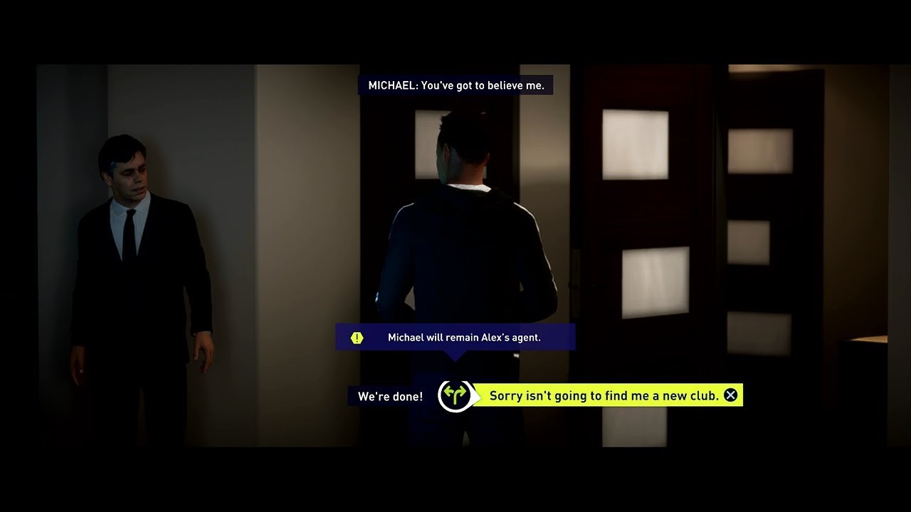 What Happens if you KEEP Michael as Agent? (FIFA 18 The Journey) - YouTube