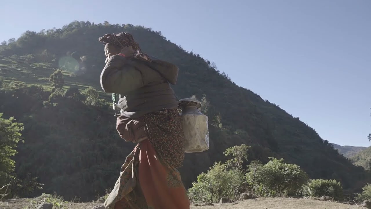 Carrying water from river for drinking purpose || Village life - YouTube