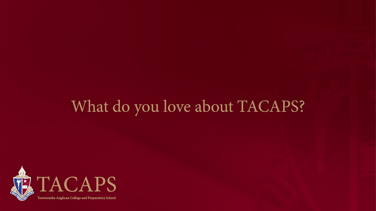 What do you love about TACAPS? - YouTube
