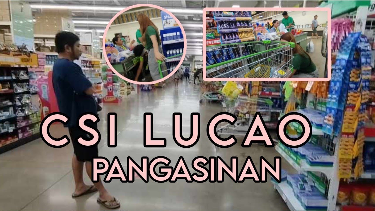 CSI LUCAO/GROCERY HAUL ||Mimi Vargas - YouTube