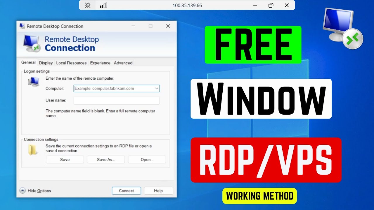 How to Create Windows RDP 2026 | Fast Cloud PC | Beginner Friendly ...