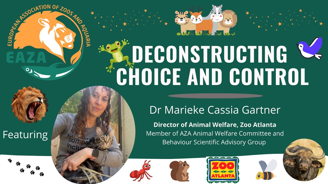 EAZA animal welfare webinar - Marieke Cassia Gartner - Choice, Control ...
