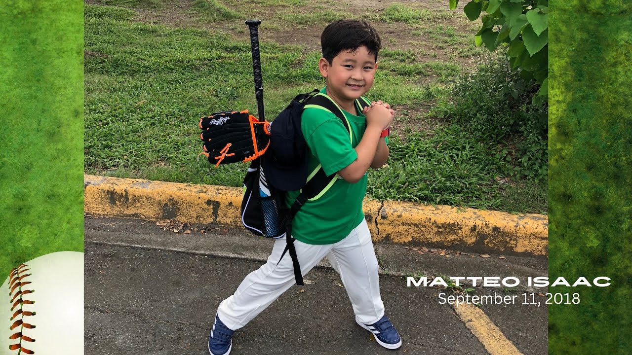 [MATTEO ISAAC #05] Sept 11, 2018 Coach Pitch 5 years old - YouTube