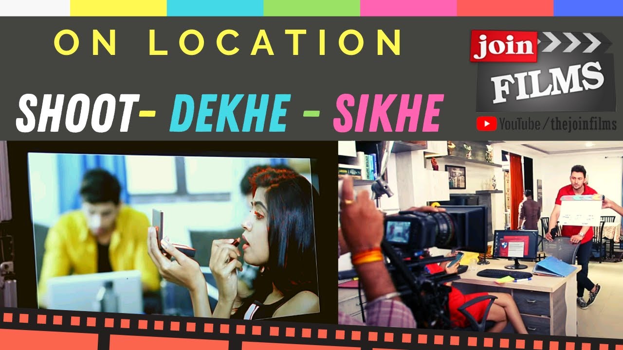 Actors on location live shooting - shooting kese hoti hai - Web series ...