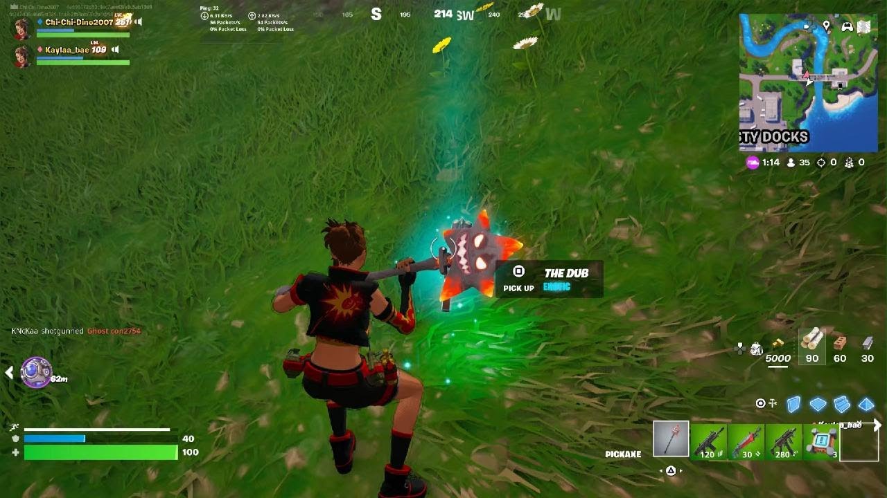 Fortnite Exotic The Dub Shotgun - YouTube