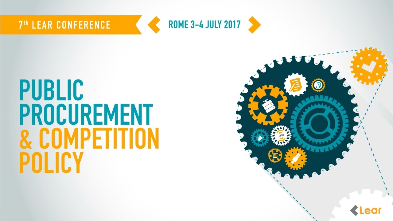 Lear Conference 2017 - Public Procurement & Competition Policy - YouTube