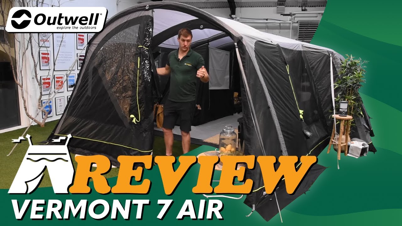 Outwell Vermont 7 Air Tent Review 2025 - YouTube