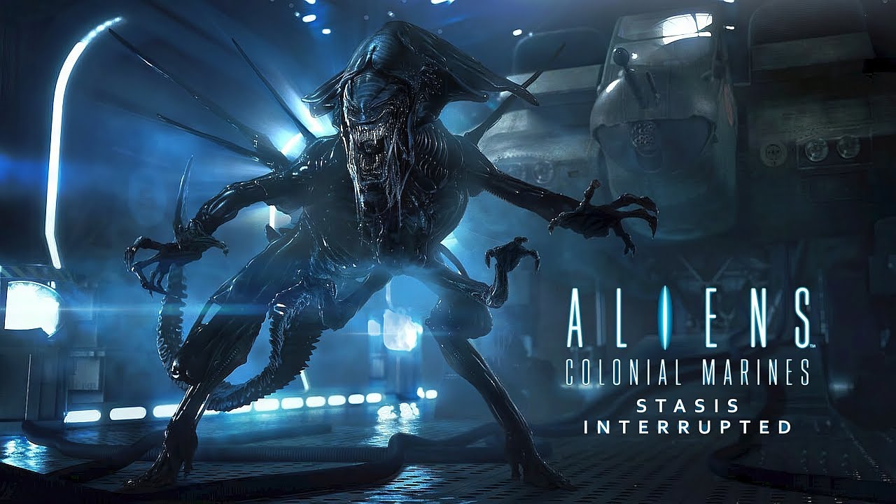 Aliens Colonial Marines (Stasis Interrupted) 4К Полное прохождение ...