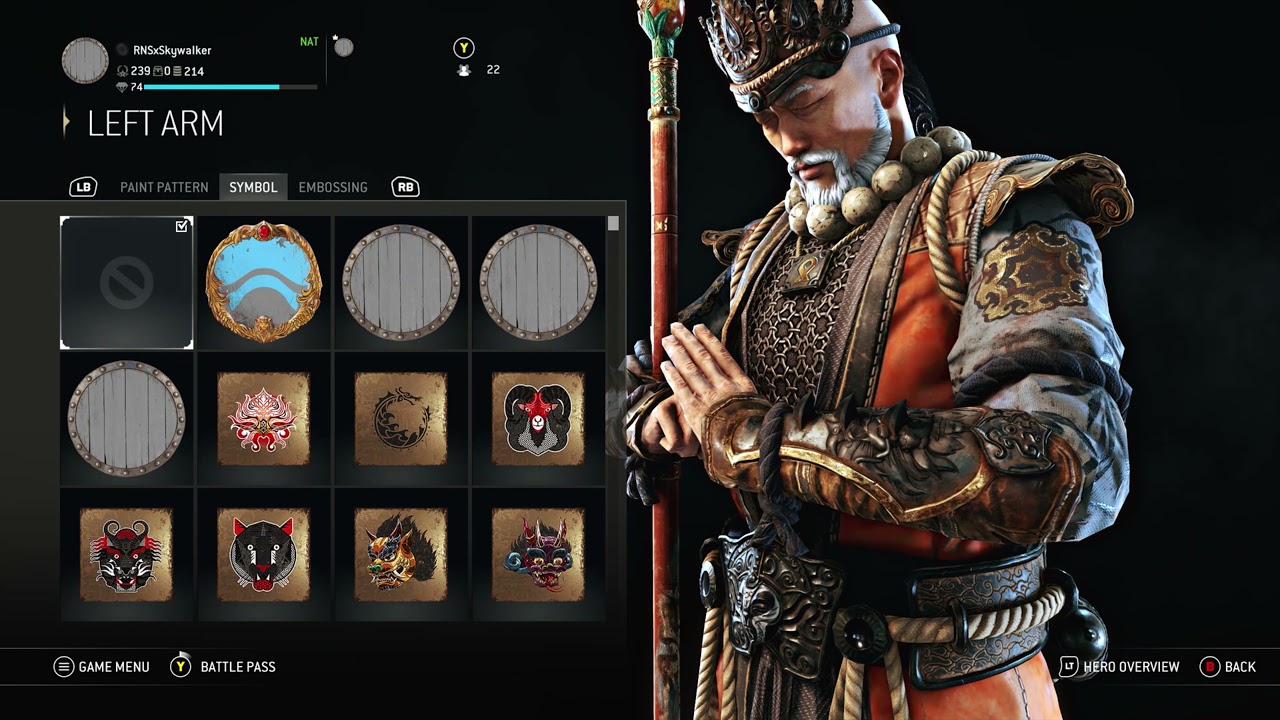 [For Honor] Flavorful Shaolin Fashion! | Cosmo Customizations - YouTube