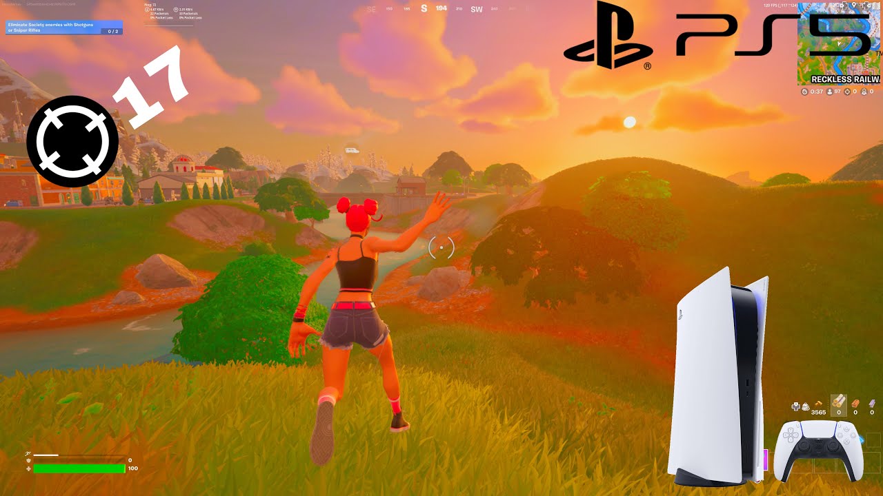 PS5 Fortnite Chapter 5 Season 1 Gameplay (4K 120FPS) - YouTube