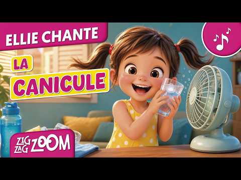 🎵 Ellie chante : La canicule ☀️💧🍦 | Chanson pour enfants sur la chaleur et les bons réflexes