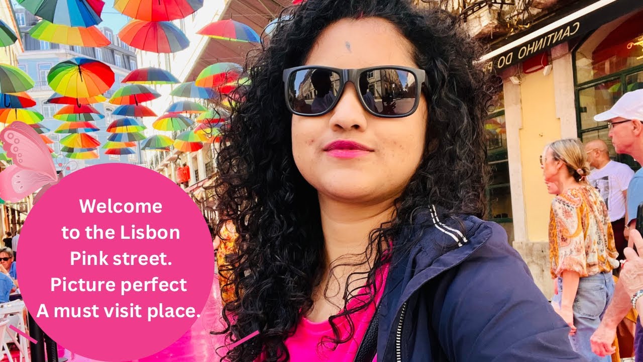 Lisbon Pink Street | discovering lisbon #d_indian_grl - YouTube
