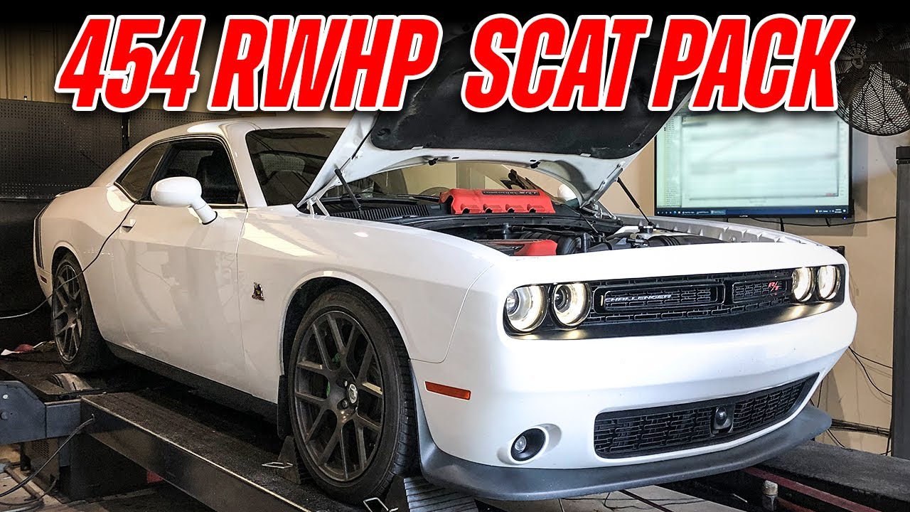 Cammed Scat Pack Challenger On The Dyno - YouTube