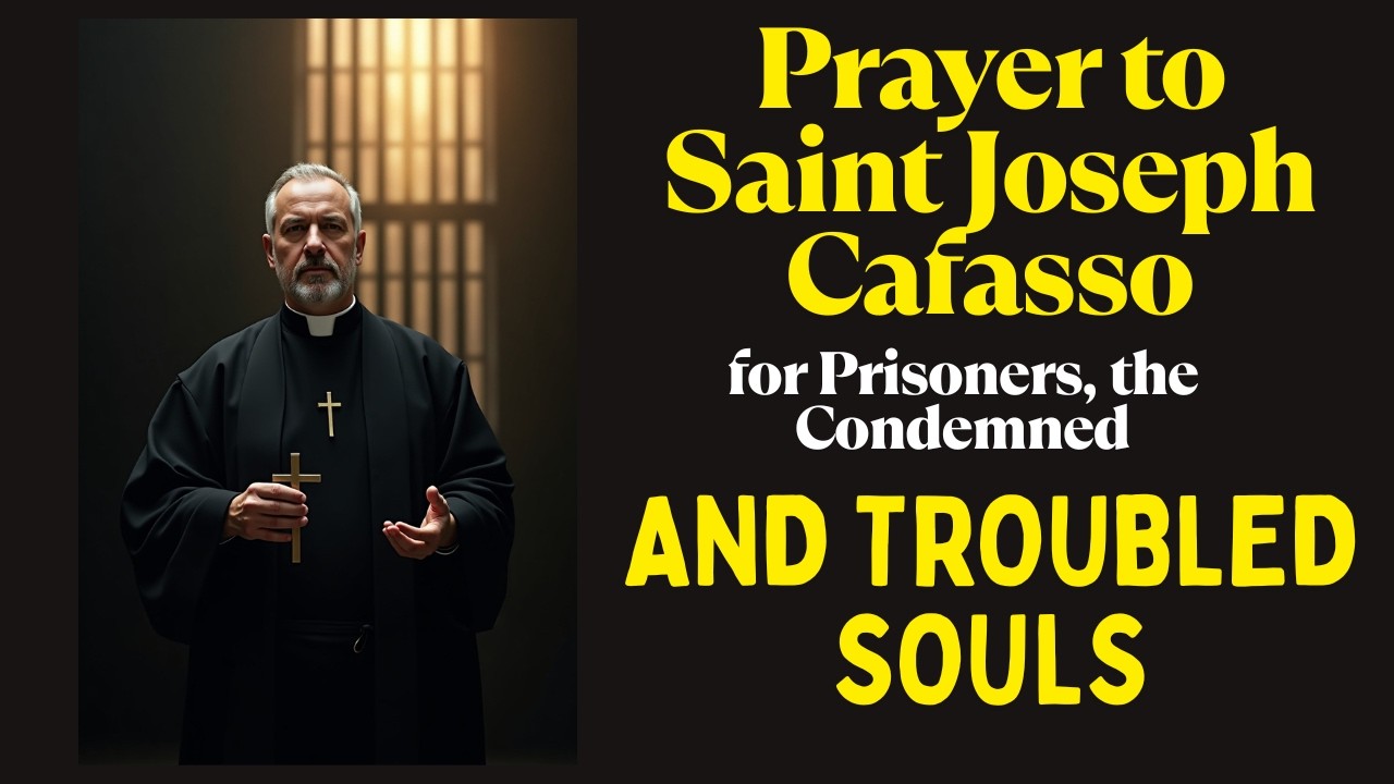 Novena Prayer to Saint Joseph Cafasso Patron Saint of Prisoners ...