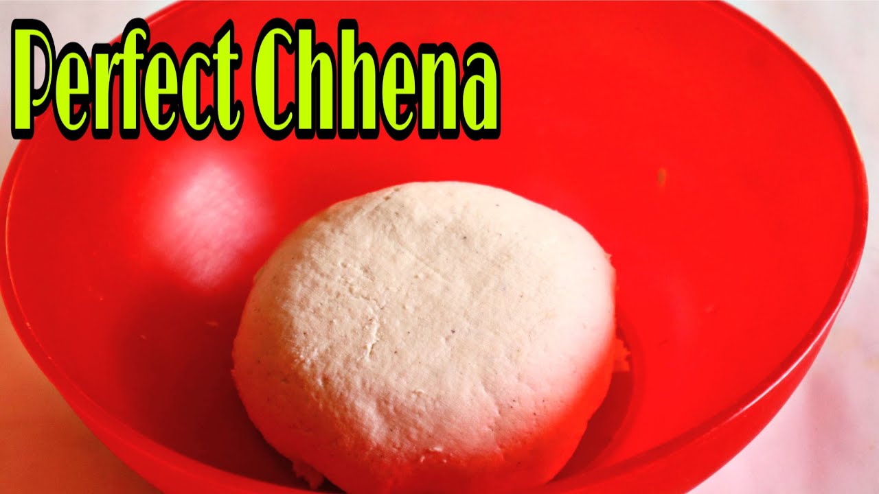 How to make perfect chhena at home | Milk chana recipe with lemon juice ...