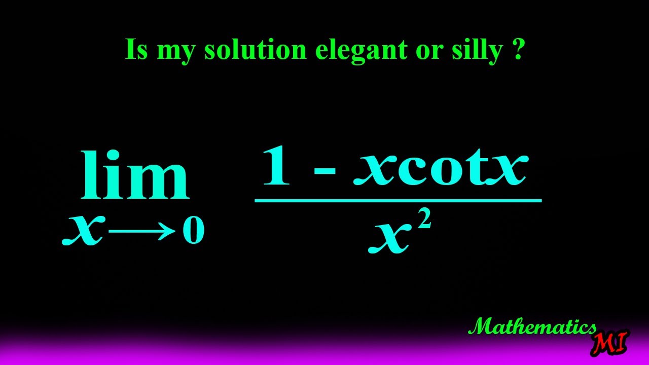 Brilliant limit - YouTube