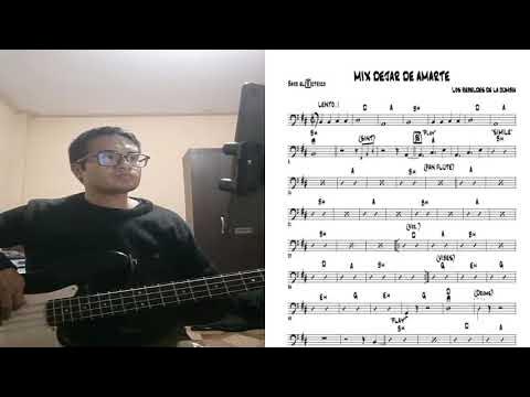 Mix dejar de amarte - AZUCENA CALVAY (Partitura para bajo Eléctrico) - YouTube