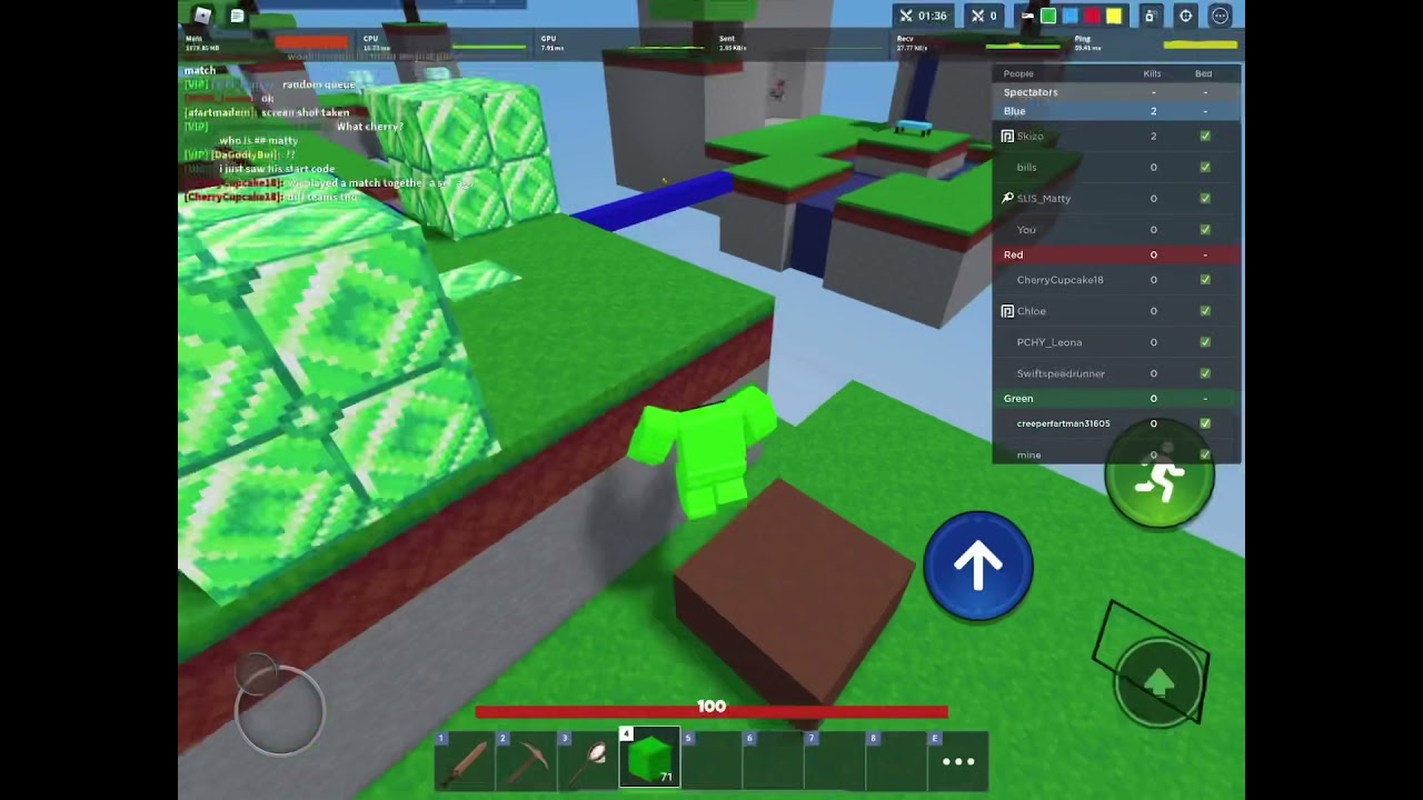 I met SUS_Matty || Roblox Bedwars - YouTube