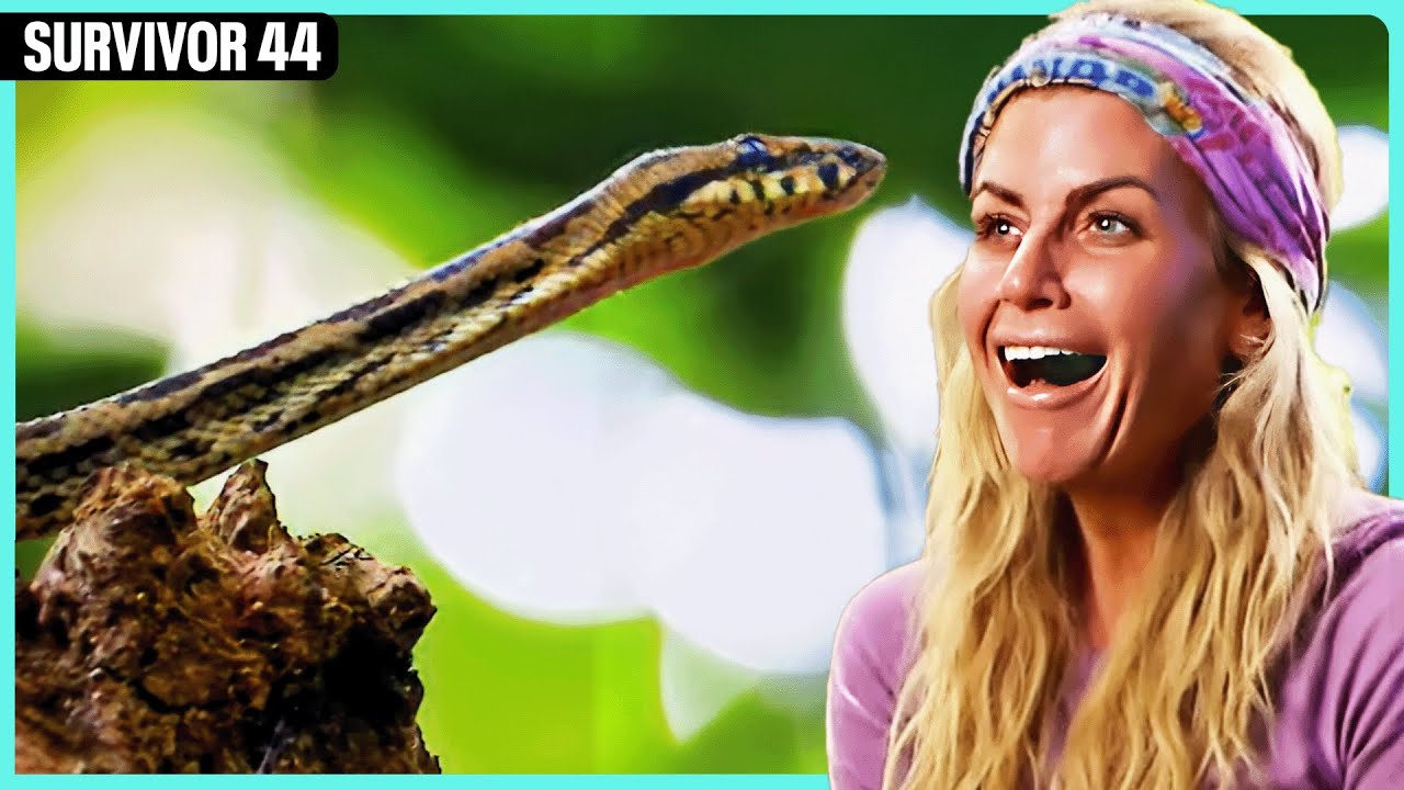 Carolyn Isn't Afraid Of Snakes | Survivor 44 Episode 2 - YouTube