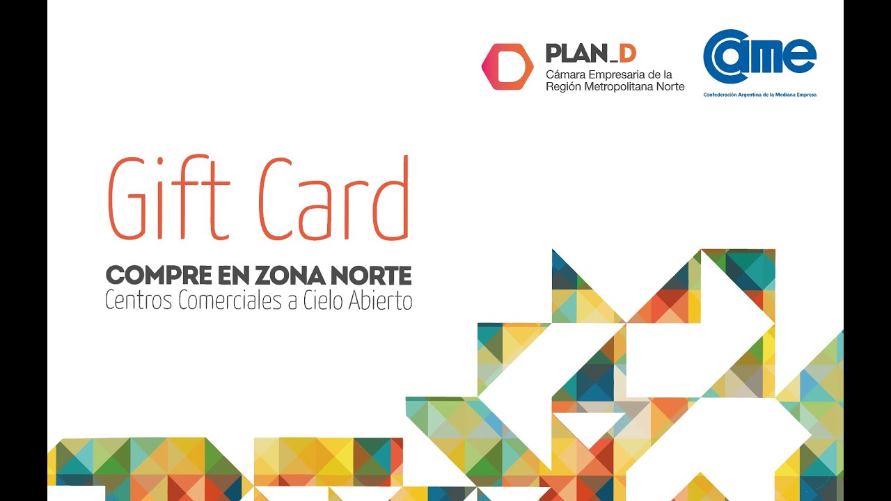 Gift Card - Plan D y CAME - YouTube