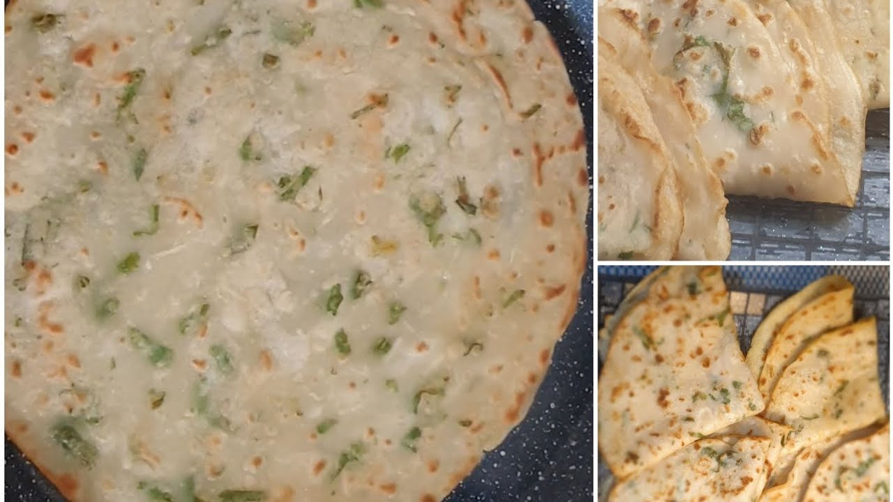 Butter Garlic Flatbread | 3 Minute No-Kneading, No Baking, No Yeast ...