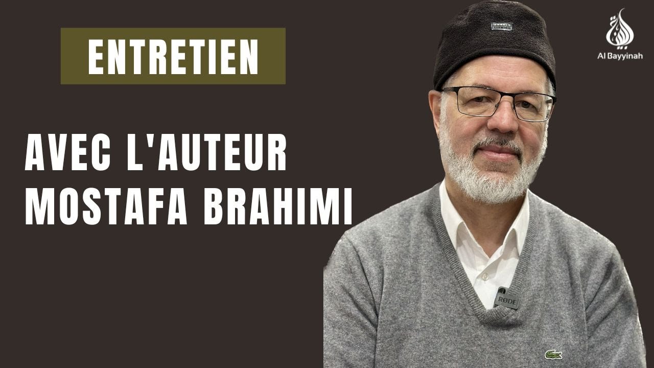 Entretien avec l'auteur Mostafa Brahami - YouTube