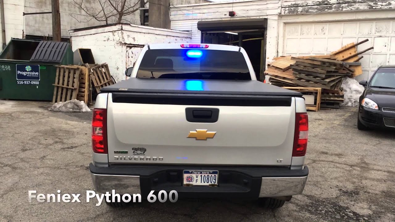 Chevy Silverado - Feniex Industries Pegasus & Python 600 - YouTube
