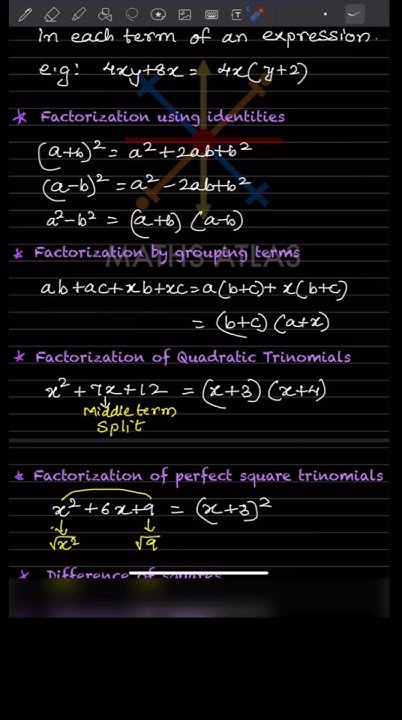Factorisation | Mastering Factorization Made Easy!* - YouTube