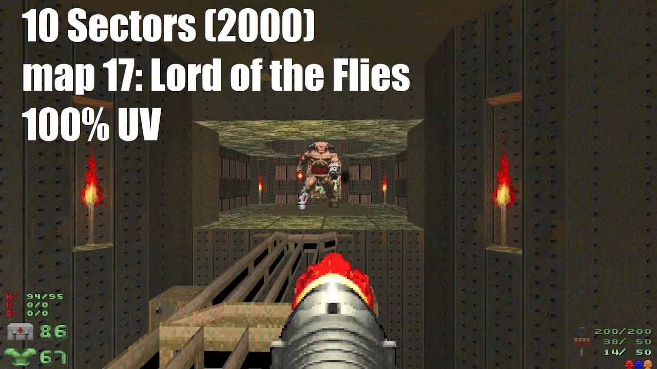 10 Sectors (2000) - map 17: Lord of the Flies (100% UV) - YouTube