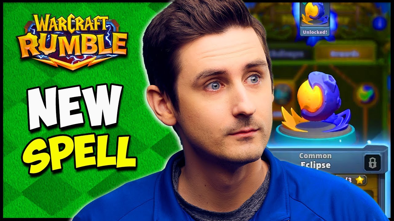 NEW Spell Unlocked - Eclipse in Warcraft Rumble - YouTube