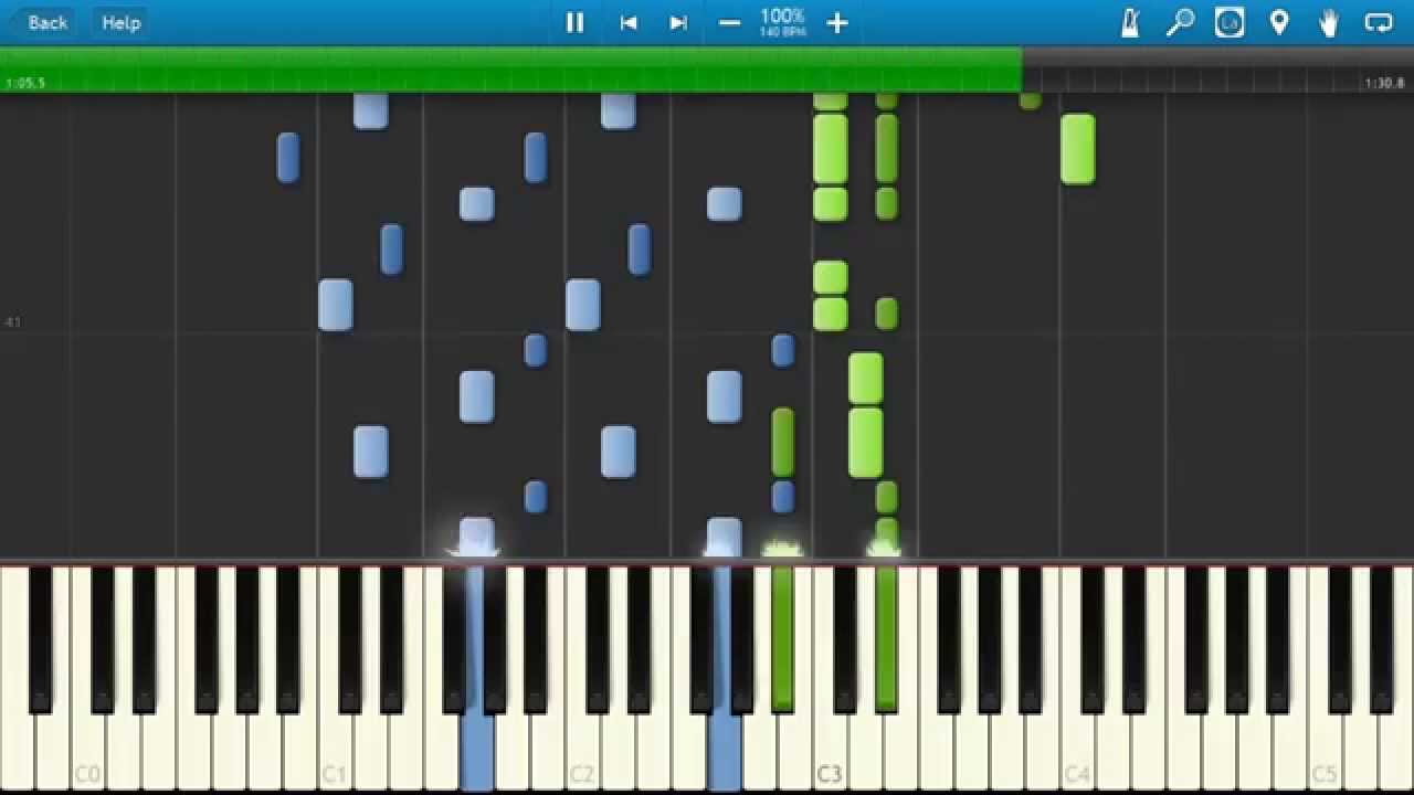 Kyouran Hey Kids!! - Noragami Aragoto OP [Synthesia] - YouTube