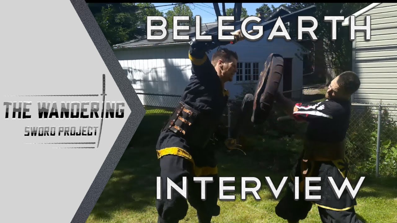 The Wandering Sword Project: Belegarth Interview - YouTube
