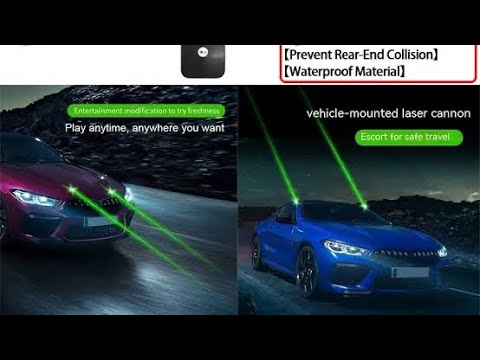 High Beam Laser Cannon R86 for cars |Laser light| - YouTube