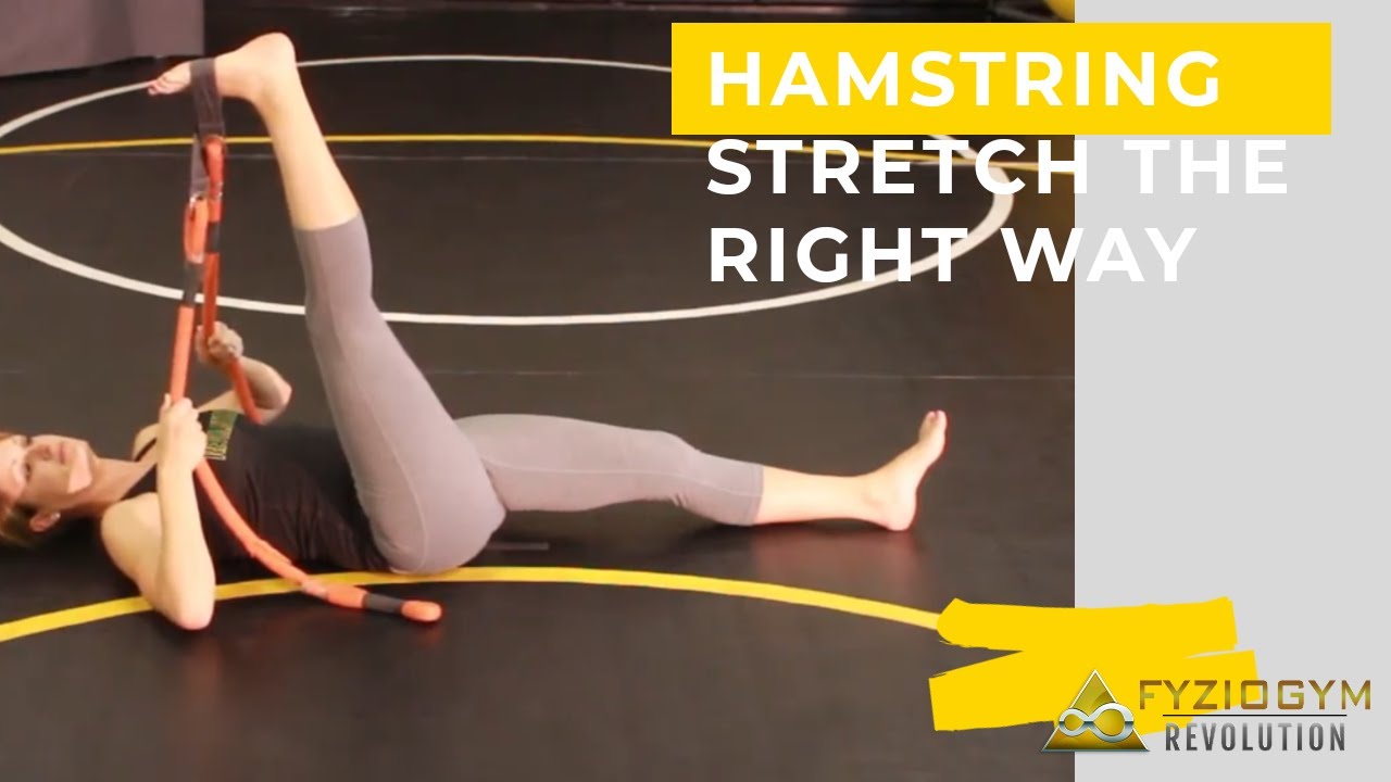 How To Stretch Your Hamstring Physical Therapist Guides Proper Form