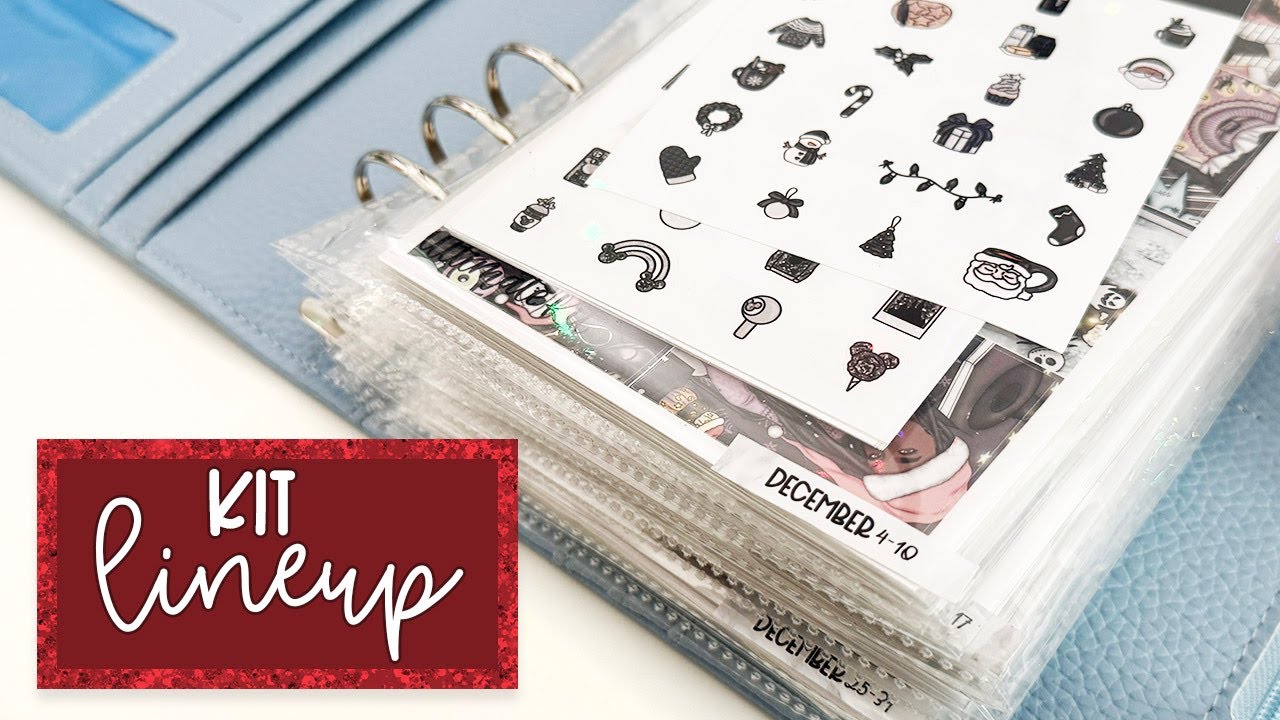 December Sticker Kit Lineup 2023 - YouTube