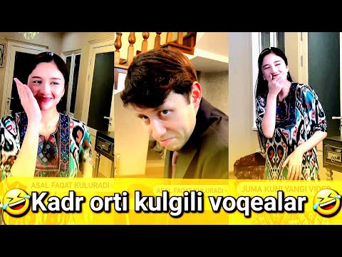 Syomkada kulgili videolar 🤣 Jahongir Xo'jayev va Asal Abdullayeva