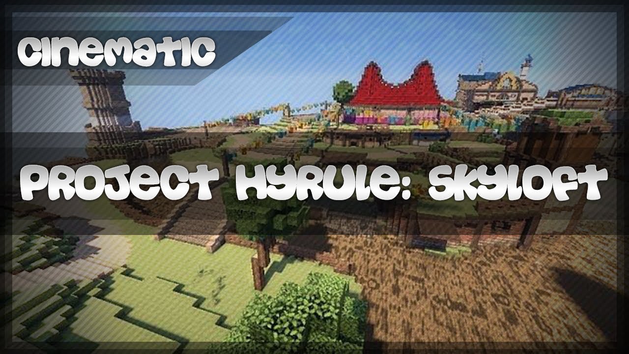 Minecraft Cinematic | Project Hyrule: Skyloft - YouTube