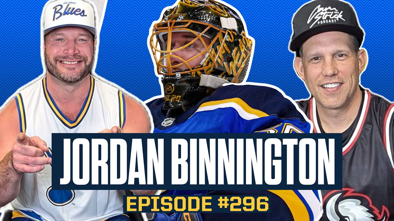 The Panthers win it all, Insane goalie trades + Jordan Binnington joins the show - YouTube