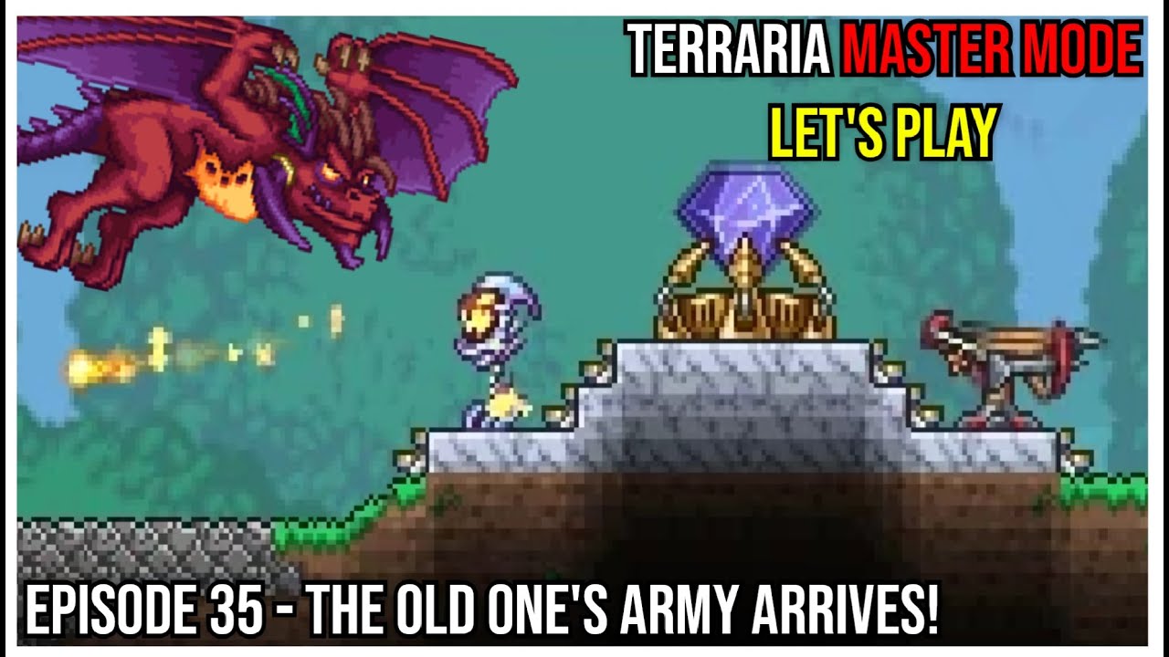 Terraria Master Mode Let's Play: Episode 35 - The Old One's Army ...