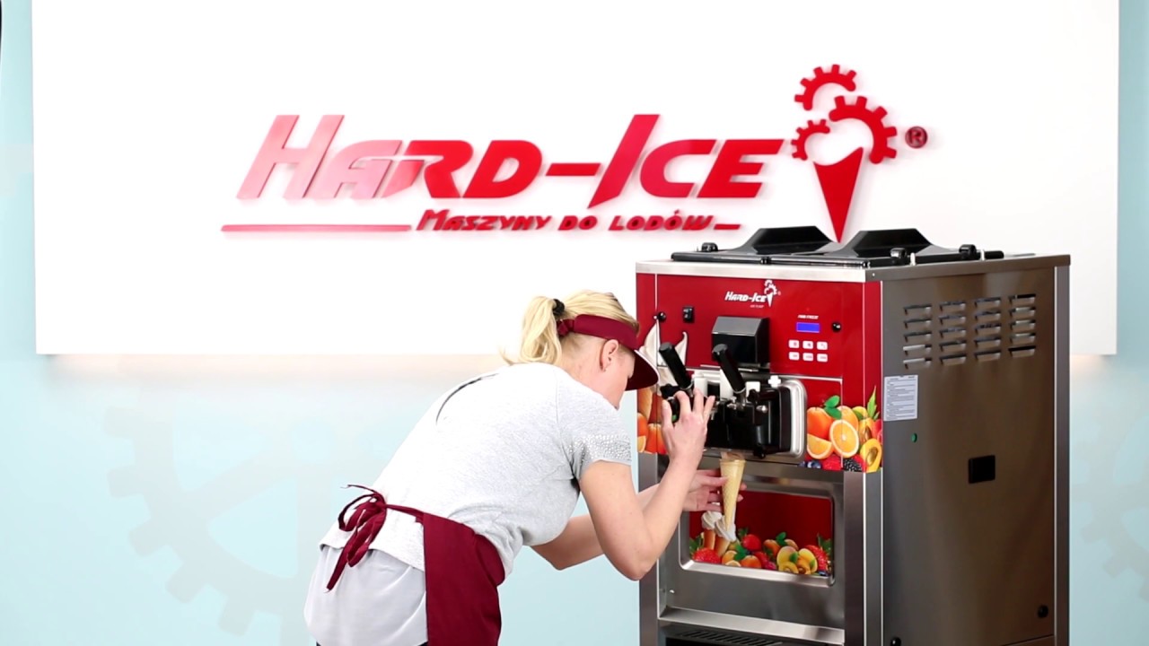 Maszyna do lodów włoskich - Hard Ice Maxi Freeze Air Pump - YouTube