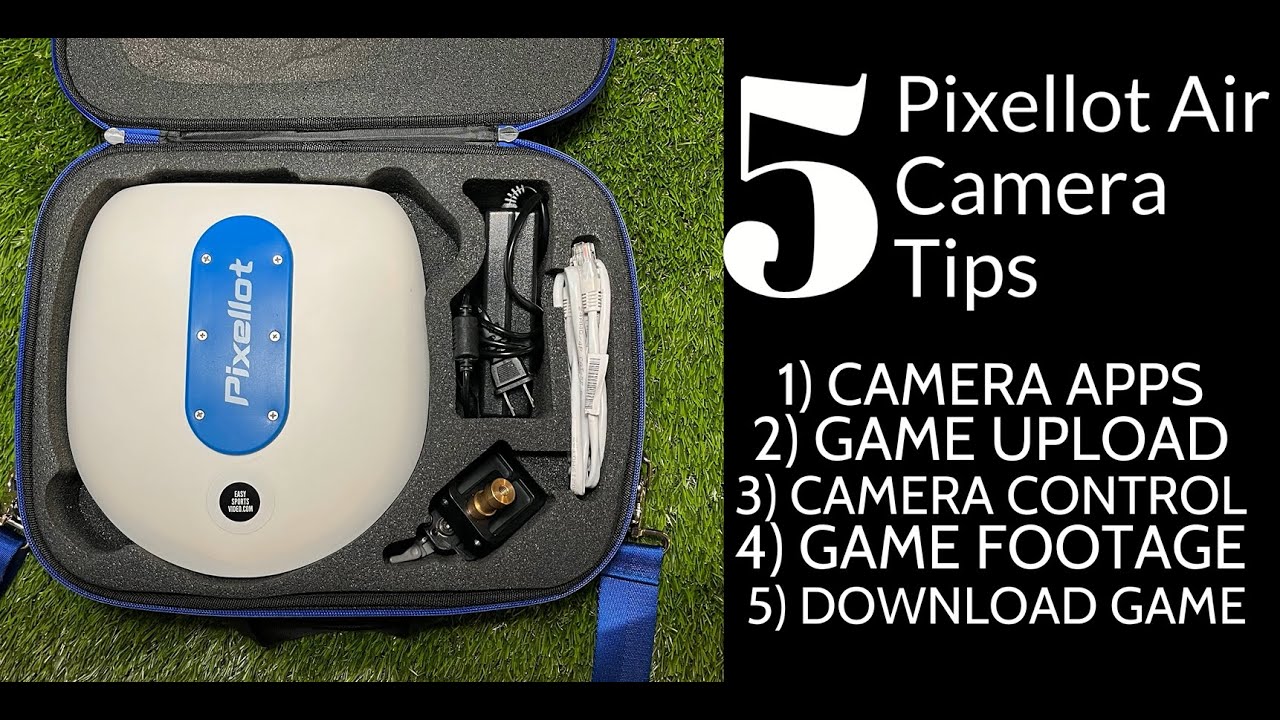 Pixellot Air Camera - Review of 5 Tips to Start - YouTube