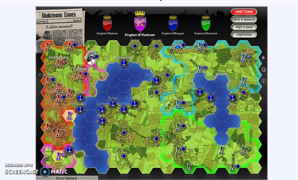 HEX Empire Map 522340 Purple - YouTube