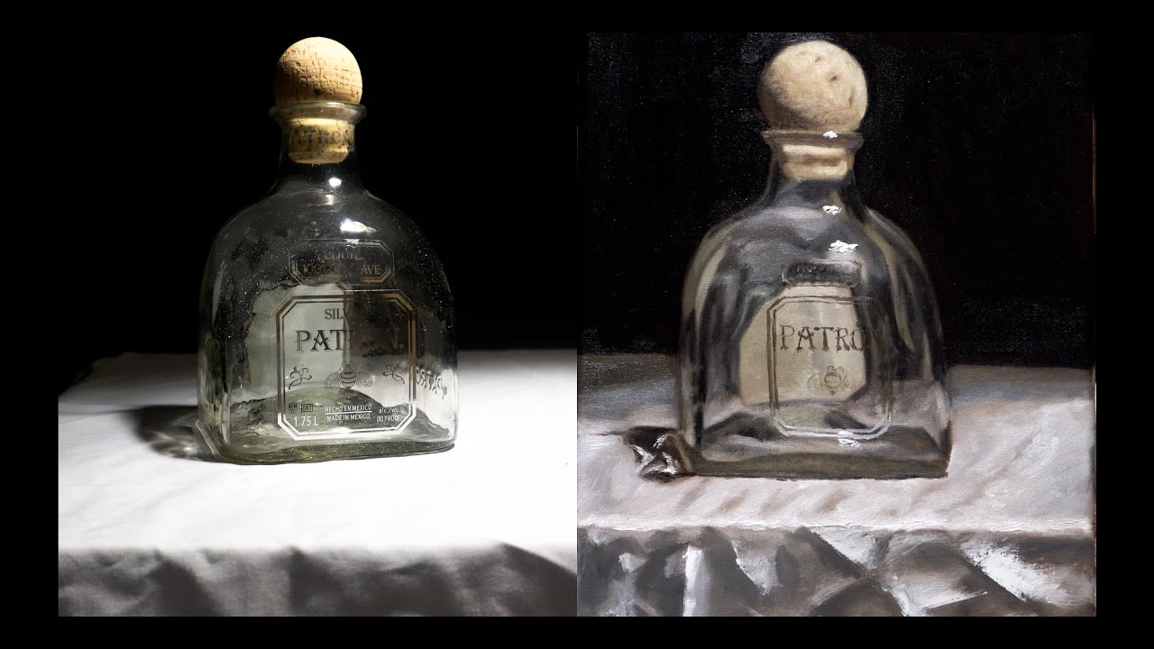 How to Paint Glass & Transparency // Oil Painting Demonstration - YouTube